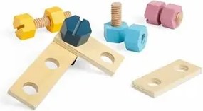 Bigjigs Toys Přepravka matic a šroubů / od 18 měsíců