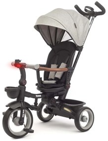 Luxusní dětská tříkolka s osvětlením Milly Mally Twinkle grey