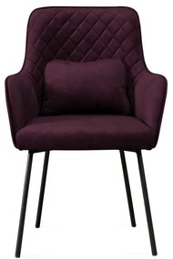DOLMAR SEDAČKY Jídelní židle - KR-7, různé tkaniny a barvy na výběr Čalounění: khaki (Uttario Velvet 2952)