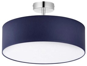 TK Lighting | Lustr na tyči RONDO 4xE27/15W/230V pr. 40 cm modrá | TK1039