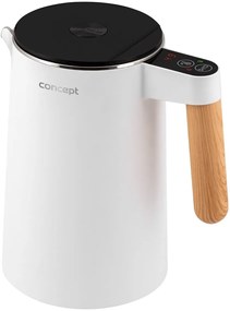 Rychlovarná konvice concept rk3300 1,5 l salt & pepper bílá