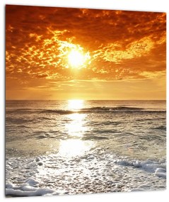 Obraz západ slunce na Korsice (30x30 cm)