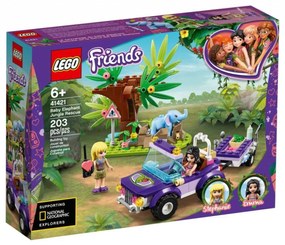 Lego stavebnice lego friends 41421 záchrana slůněte v džungli