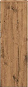 Stojany na rostliny 2 ks dub artisan 33 x 33 x 100 cm kompozit 3307890