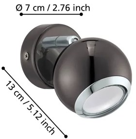 Eglo 31005 - LED bodové svítidlo BIMEDA 1xGU10/3W/230V