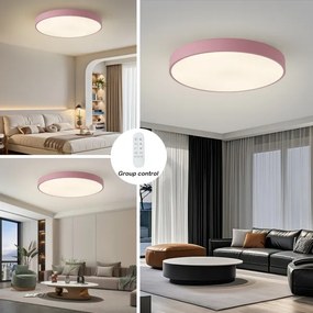 Brilagi-LED Stm svítidlo POOL SMART LED/100W/230V 80 cm Wi-Fi Tuya+DO růžová