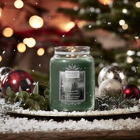 Yankee Candle vonná svíčka Classic ve skle velká Evergreen Mist 623 g