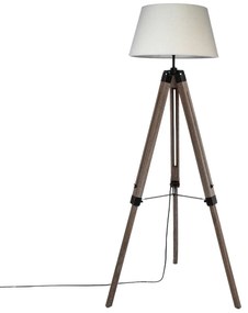 Lampa Runo H145 s béžovým stínítkem