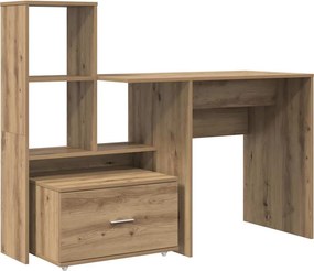 Stůl Artisanový dub Kompozitní dřevo 131,5 x 50 x 106,5 cm 3337272