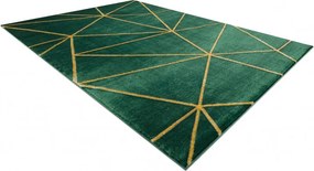 Dywany Łuszczów, AKCE: 160x220 cm Kusový koberec Emerald 1013 green and gold, zelená, chodba / předsíň