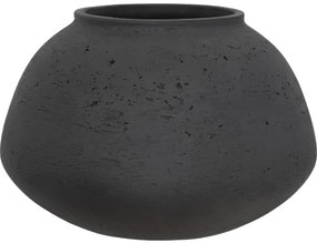 Imara Black Washed L - Ø 24 cm / V 16 cm