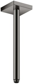 Axor - Sprchové rameno stropní, 30 cm, kartáčovaný černý chrom 26438340
