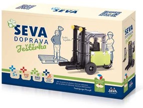 Stavebnice Seva Doprava - Ještěrka, 112 dílků