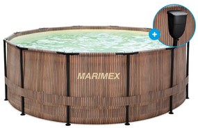 Marimex | Bazén Marimex Florida 3,66x0,99 m se zabudovaným skimmerem - motiv TEAK (poškozený obal) | 103402852