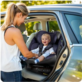 Autosedačka ISOFIX, 0-36kg, tmavě modrá | Nukido Prestige
