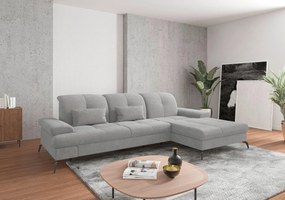 XXXLutz ROHOVÁ SEDAČKA, textil, světle šedá Sit & More - Sedací soupravy - 000144009919