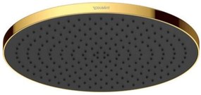 Duravit - Hlavová sprcha, průměr 23 cm, MinusFlow, zlatá UV0662017034