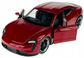 008805 Kovový model auta - Nex 1:34 - Porsche Taycan Turbo S Bordová