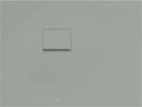 Villeroy & Boch Squaro Infinity - Sprchová vanička, 100x75 cm, Morning Green UDQ1075SQI2LV-R8