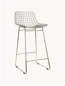 Barová židle z kovu Wire, 2 ks