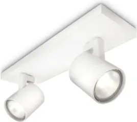 Philips - LED RGBW Stmívatelné bodové svítidlo RUNNER 2xGU10/6,5W/230V bílá