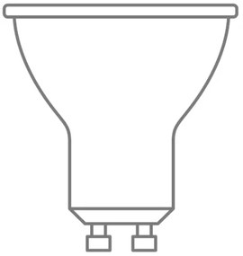 LED žárovka GU10 PAR16 OSRAM 2,8W (35W) neutrální bílá (4000K) reflektor 120°