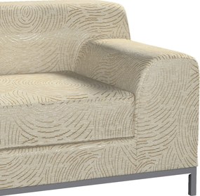 Potah na pohovku IKEA, pravé provevedení Kramfors 2-místná barva béžová látka lesklé, pletený vzor, vzorované