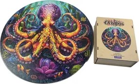 SPARKYS Puzzle Chobotnice / Dřevěné / 13 x 17 cm
