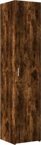 Skříň highboard kouřový dub 40 x 42,5 x 185 cm kompozitní dřevo 3281403