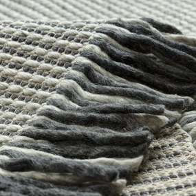 Dywany Łuszczów, Kusový koberec Tahar 99003F cream/grey, 90x150, béžová, ložnice