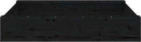 vidaXL Pískoviště se sedáky šedé čtverec masivní borové dřevo [825034] Barva: Přírodní douglaska