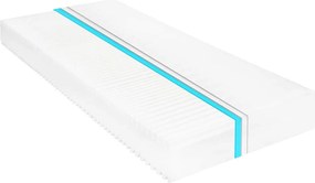 Denní postel s matrací 90 x 200 cm šedá masivní borové dřevo 3083556