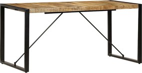 Jídelní stůl 160 x 80 x 75 cm masivní mangovníkové dřevo 247417