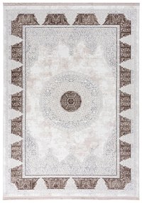 Kusový koberec Vema hnědý 140x200cm