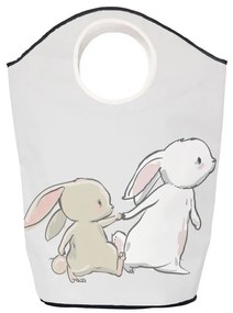 Koš na prádlo a hračky bunny brothers (80l)