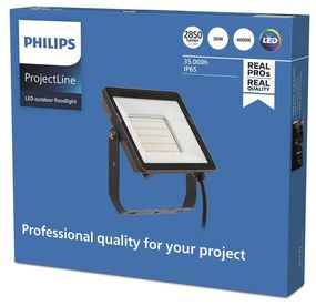 Venkovní reflektor Philips ProjectLine LED 4 000K 30W