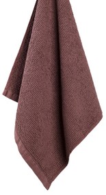 Froté ručník Sorema Ribbon 550 gsm Marsala (fialová)
