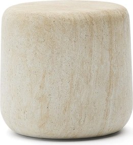Betonový kulatý zahradní stolek ø 60 cm Drasi – Kave Home
