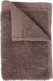 The One Towelling® Malý ručník Organic 30x50 - Šedohnědá | 30 x 50 cm