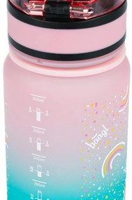 BAAGL Tritanová láhev na pití Gradient Duha, 350 ml