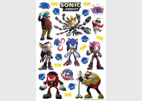 Dětská samolepka na zeď Sonic | 42.5 x 65 cm | DDK1677