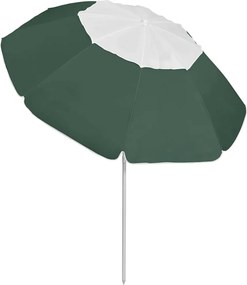 Plážový slunečník zelený 300 cm 314717