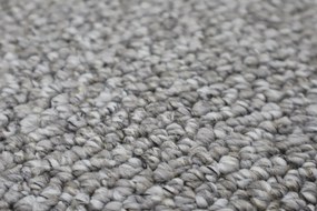 Vopi koberce Kusový koberec Wellington šedý kruh - 400x400 (průměr) kruh cm