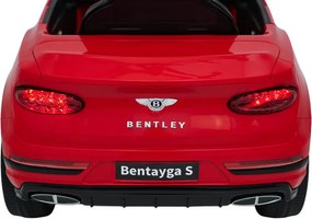 Elektrické autíčko Bentley Bentayga S červené