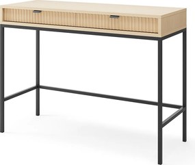 Toaletka NOVA dc T104 | se zásuvkami | 104 cm | dub vicenza/černá