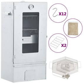 Grilovací trouba / udírna s generátorem kouře pozinkovaná ocel 3200755