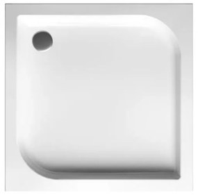 Polimat Čtvercová akrylátová sprchová vanička Tenor 1 80x80 (90x90) Barva: Bílá, Rozměry (cm): 80x80