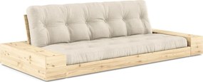 Karup Design Rozkládací pohovka BASE - 914 Linen / Se dvěma bočními boxy