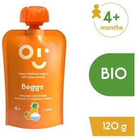 Beggs BIO Smoothie s jogurtem a tropickým ovocem (120 g)