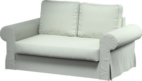 Potah na pohovku IKEA Backabro 2-místná, rozkládací barva modrá látka pletený vzor
